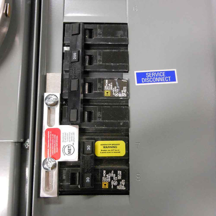GenInterlock SD 200SA Generator Interlock Kit Breaker Panel 150 200 Am Generator Factory Outlet