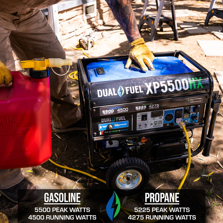 Duromax dual fuel generator store
